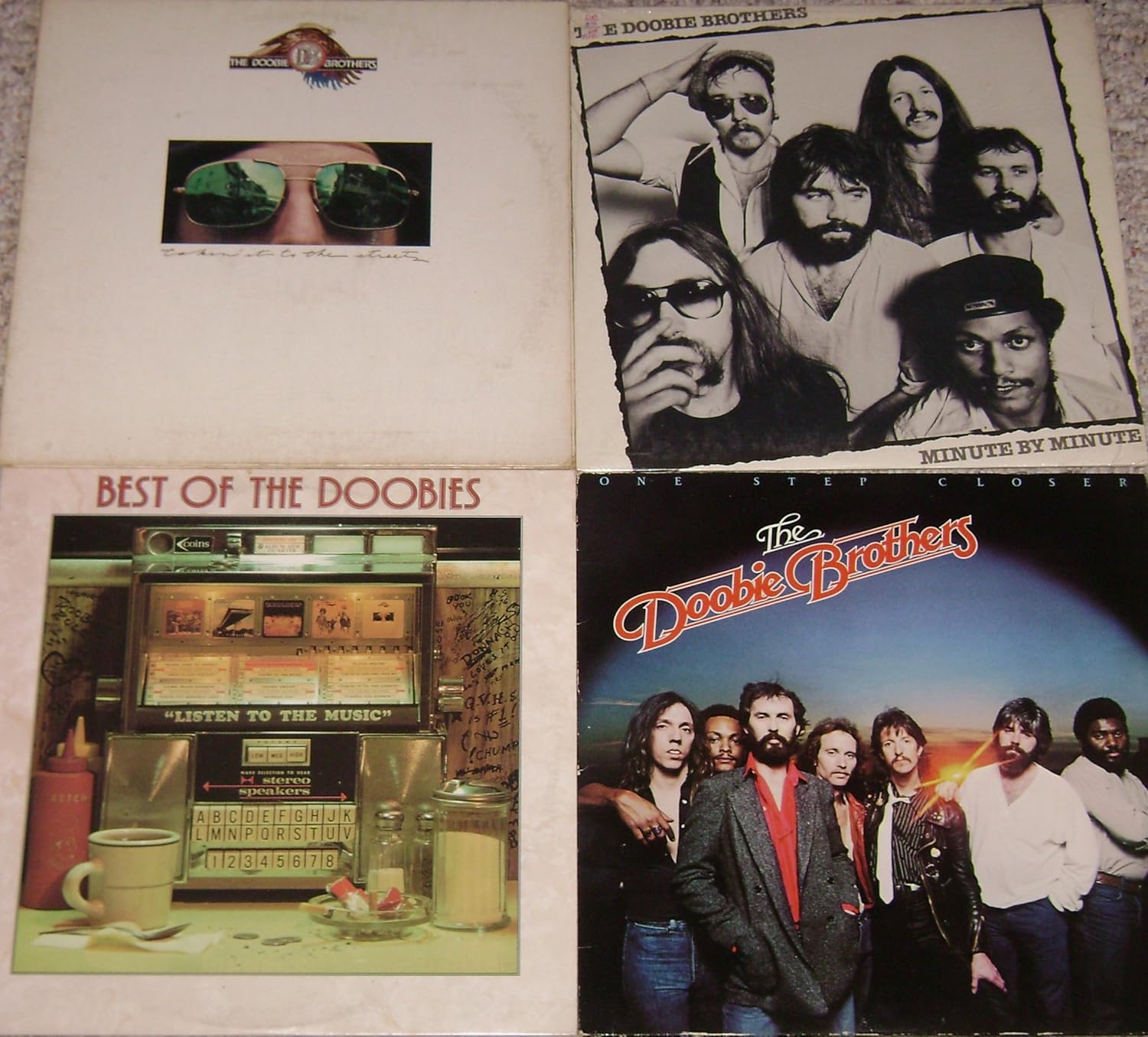 Doobie Brothers, The Doobies - DOOBIE BROTHERS (4 Album Lot) Takin' It ...