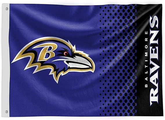 Baltimore Ravens Flag FD Official Licensed Product: Amazon.co.uk: Clothing