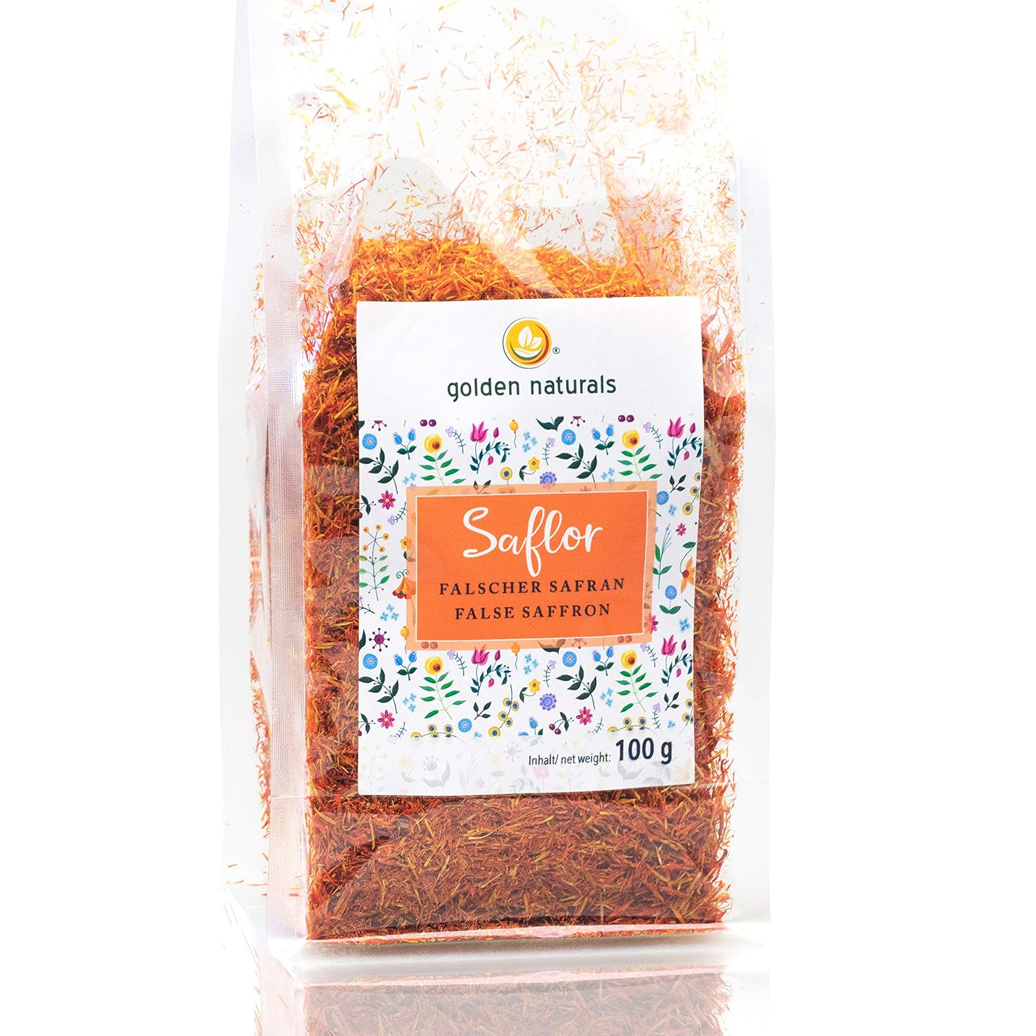 Saflor Blüten 100g | essbare Blumen | Färberdistel falscher Safran ...