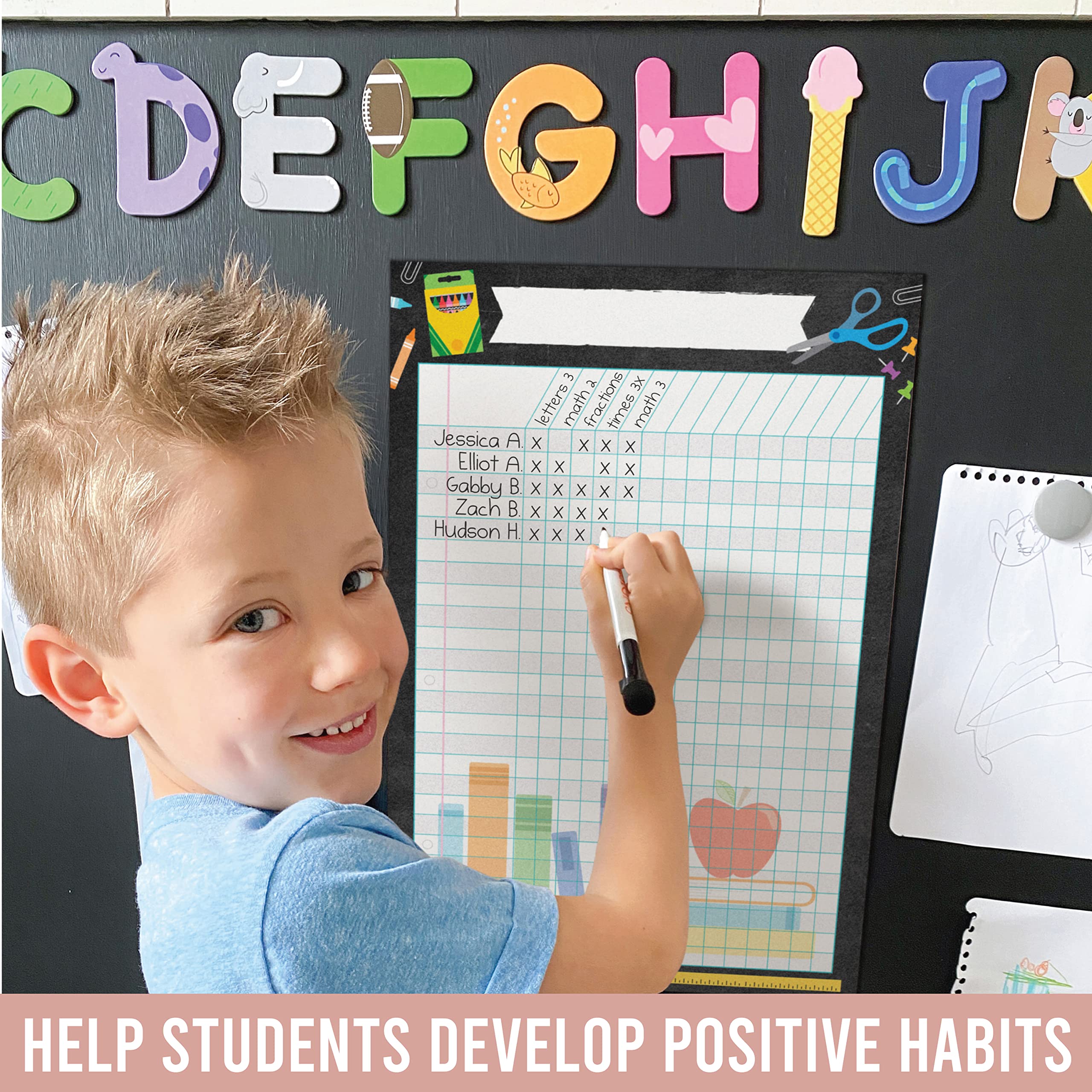 Mua Attendance Chart for Classroom Management - 4 Incentive Chart for ...