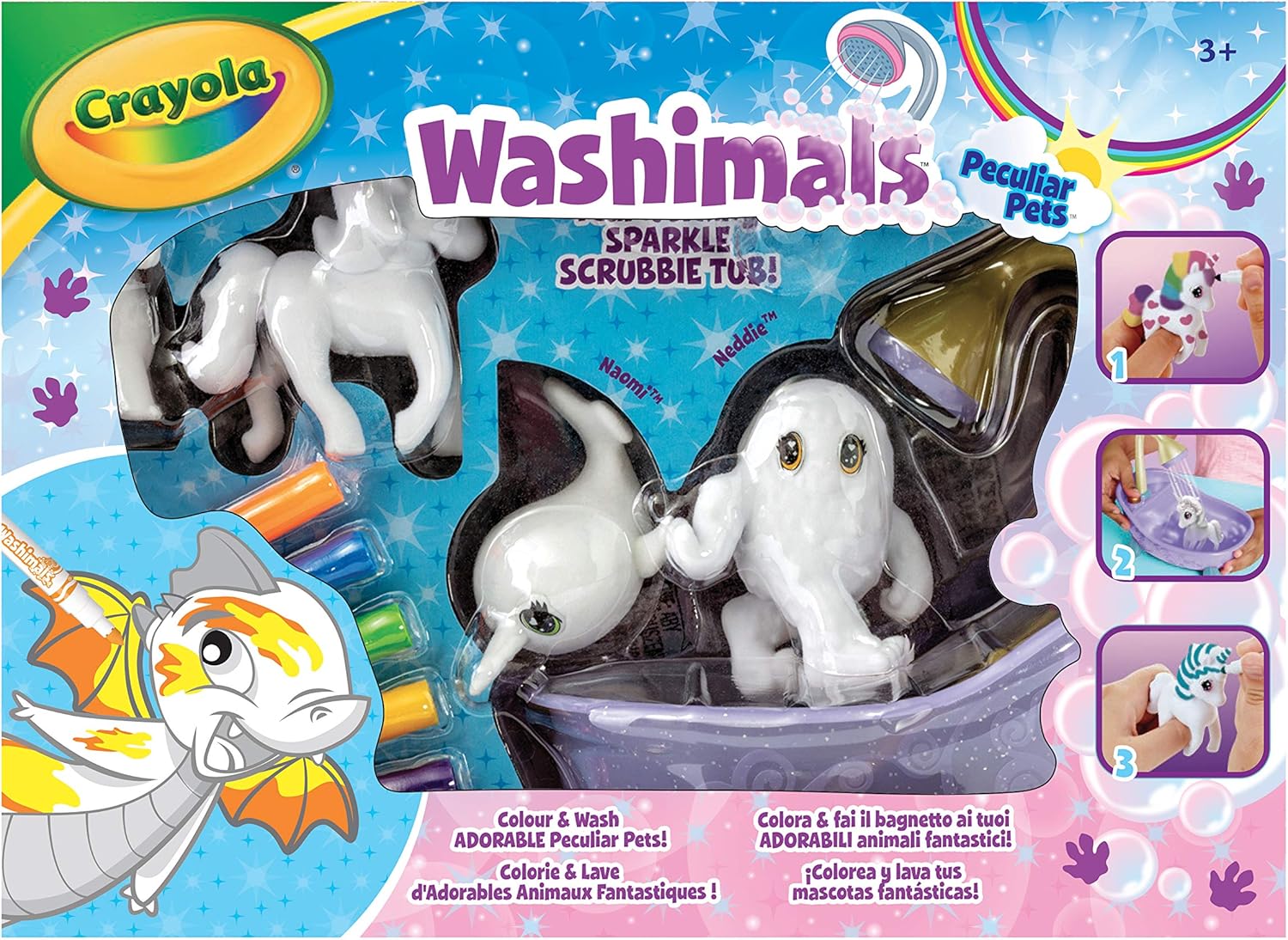 Washimals Peculiar Pets Playset WindowBox - BigaMart