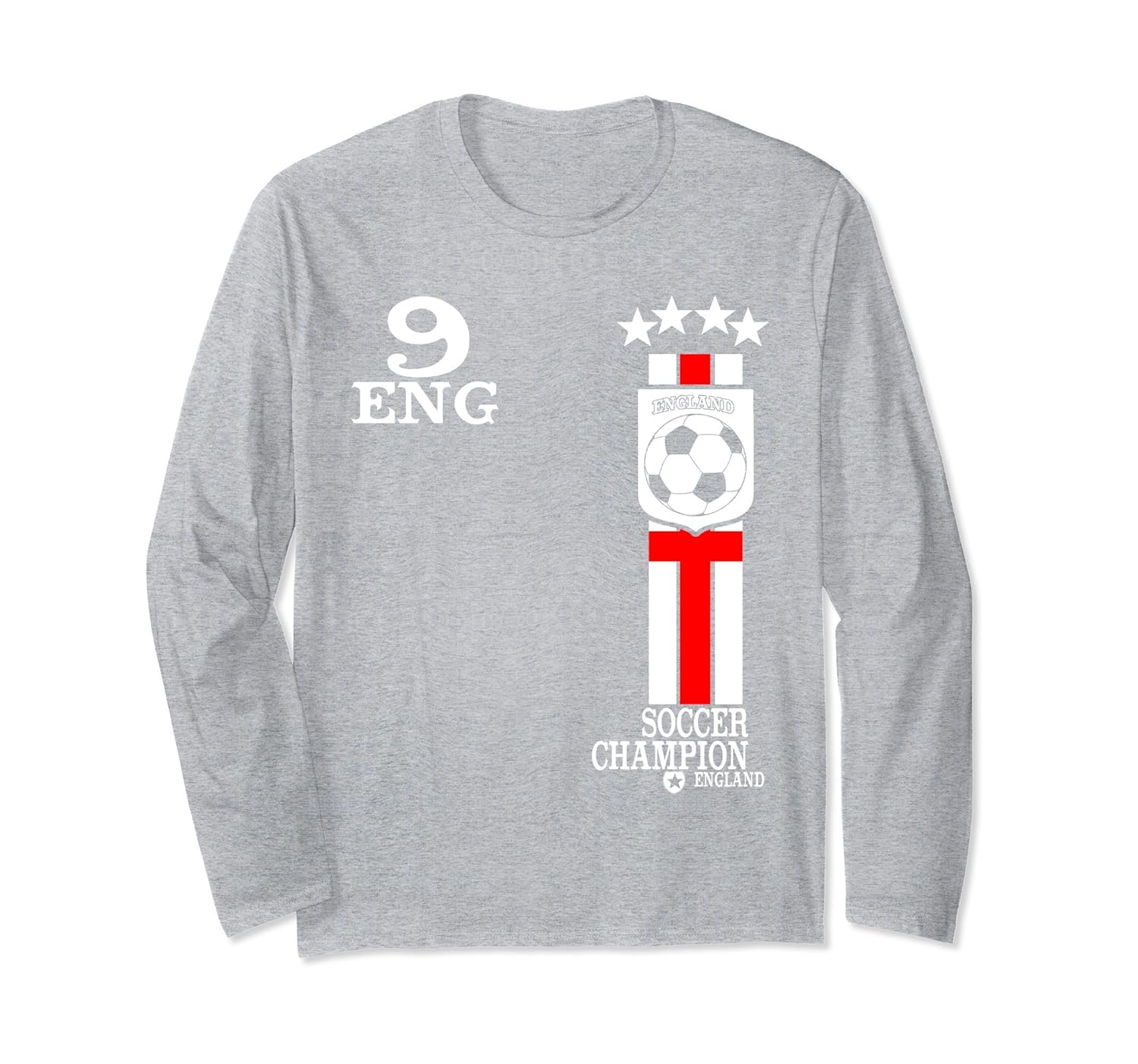 England Football Team Shirt Number 9 English Flag Soccer-4LVS – 4loveshirt