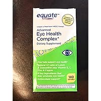 Amazon.com: Equate Advanced Eye Health Complex, 140 Softgels : Health ...
