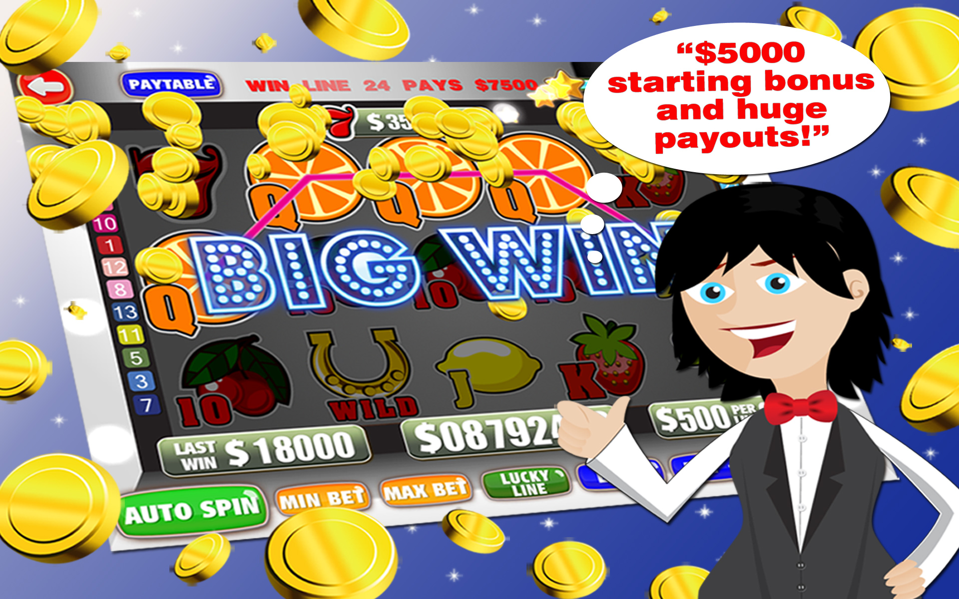 7 Lucky Seven - Vegas Casino Slots - Awesome bonus games to unlock ...