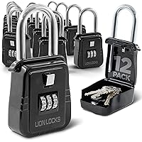 Amazon.com: Lion Locks 1500 Key Storage Lockbox, Set-Your-Own Code Lock ...