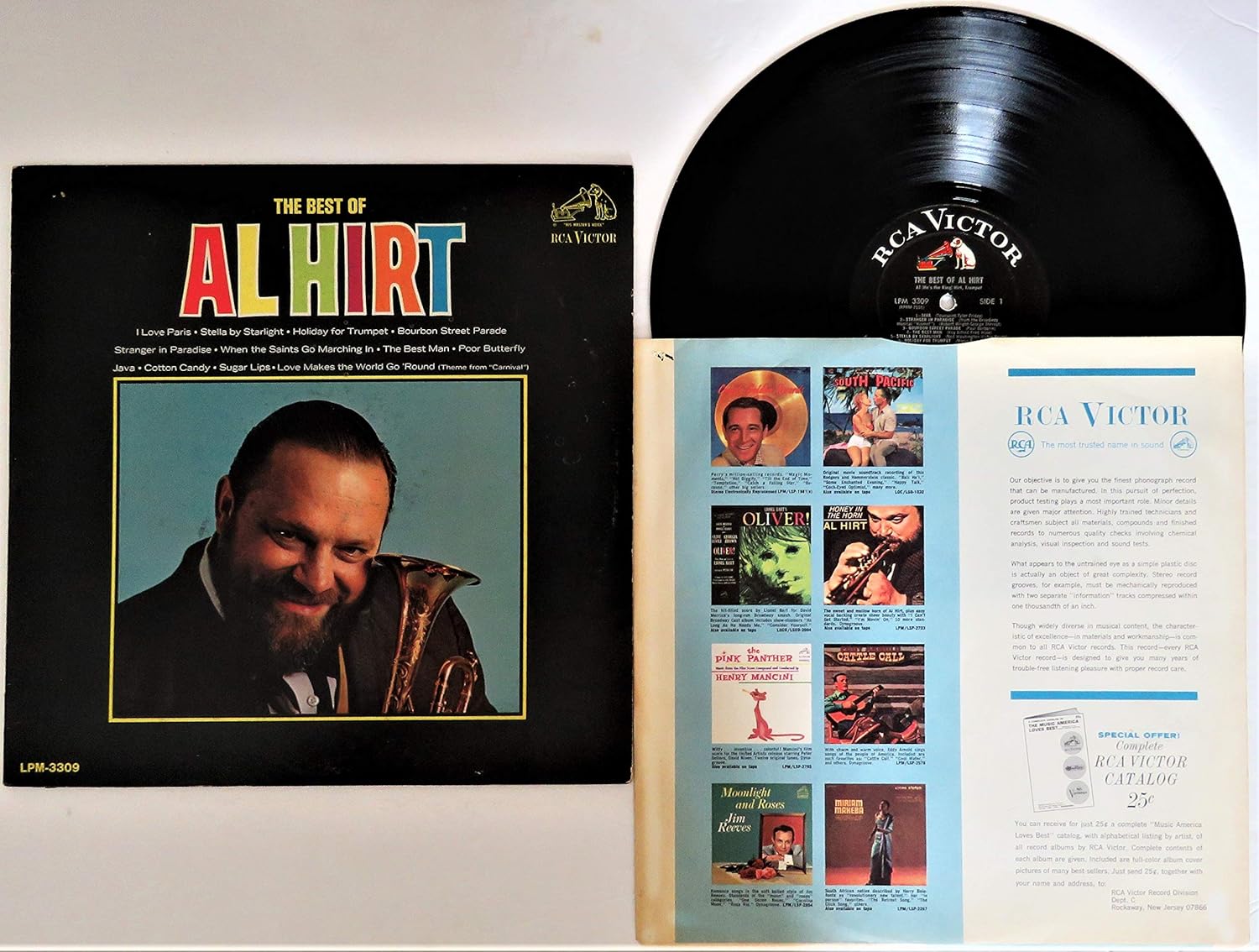 Al Hirt - The Best of Al Hirt Record Vinyl Album LP - Amazon.com Music
