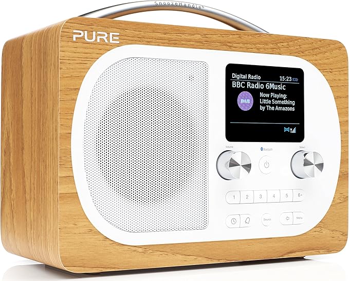 Pure Evoke H4 Portable FM/DAB+/DAB Digital Radio - DAB Radio with ...