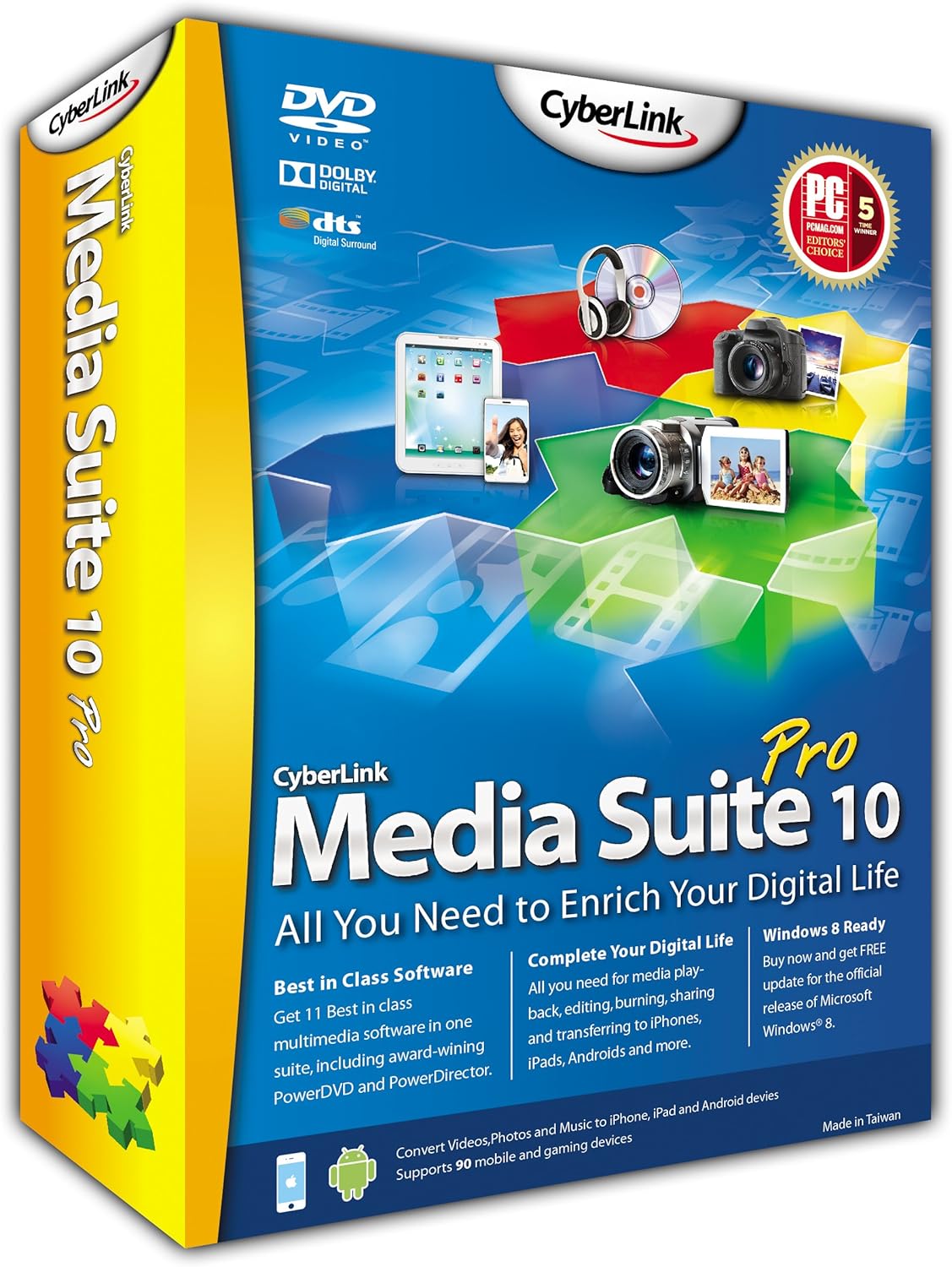Cyberlink Media Suite 10 Pro (PC): Amazon.co.uk: Software