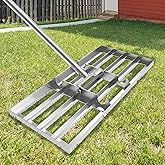 Amazon.com : Dremmt Lawn Leveling Rake 30x10 inch, (Professional-Grade ...