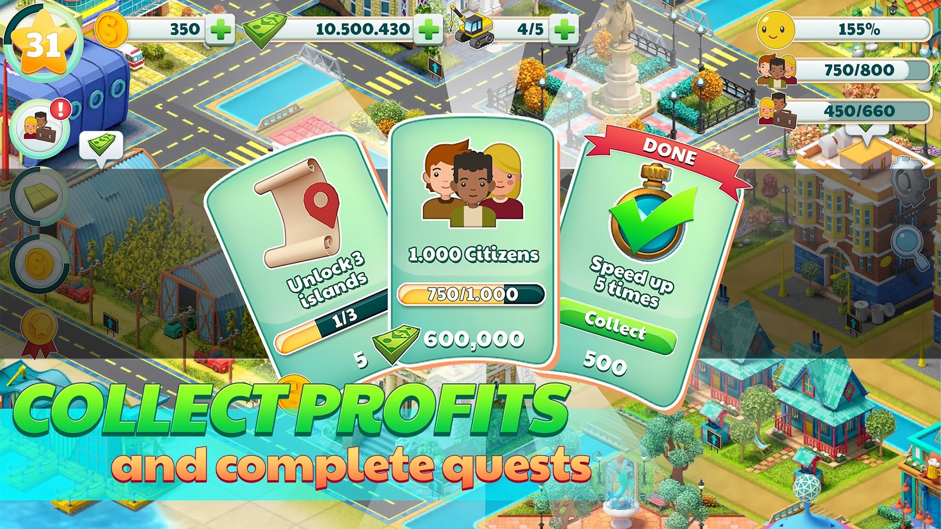 Town City - Village Building Sim Paradise Game 4 U:Amazon.in:Appstore ...