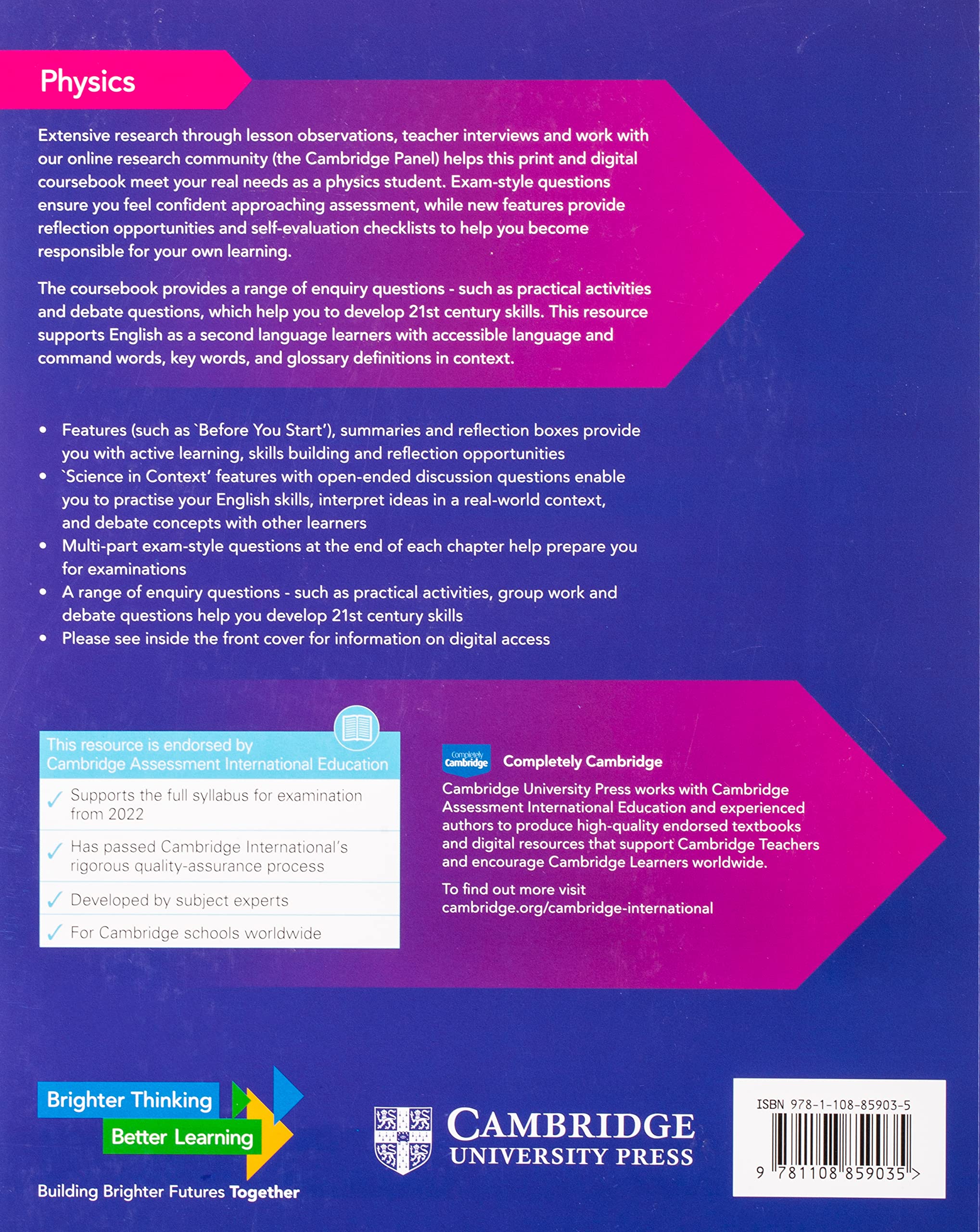 Mua Cambridge International AS & A Level Physics Coursebook with ...