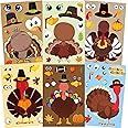 Amazon.com: 30PCS Thanksgiving Stickers Thanksgiving Party Games for ...