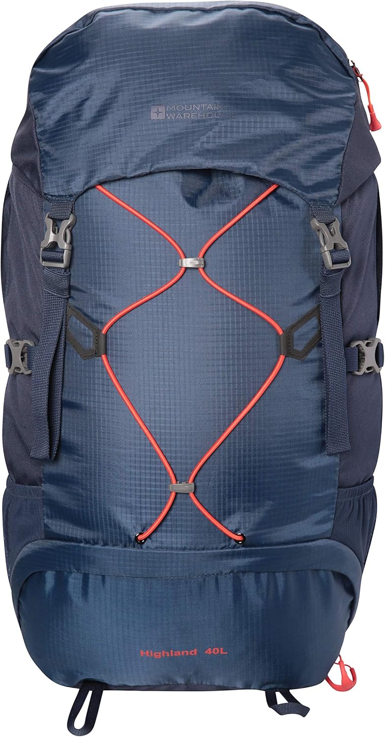 Amazon.com : Mountain Warehouse Quest 30L Laptop Bag - Padded Airmesh ...