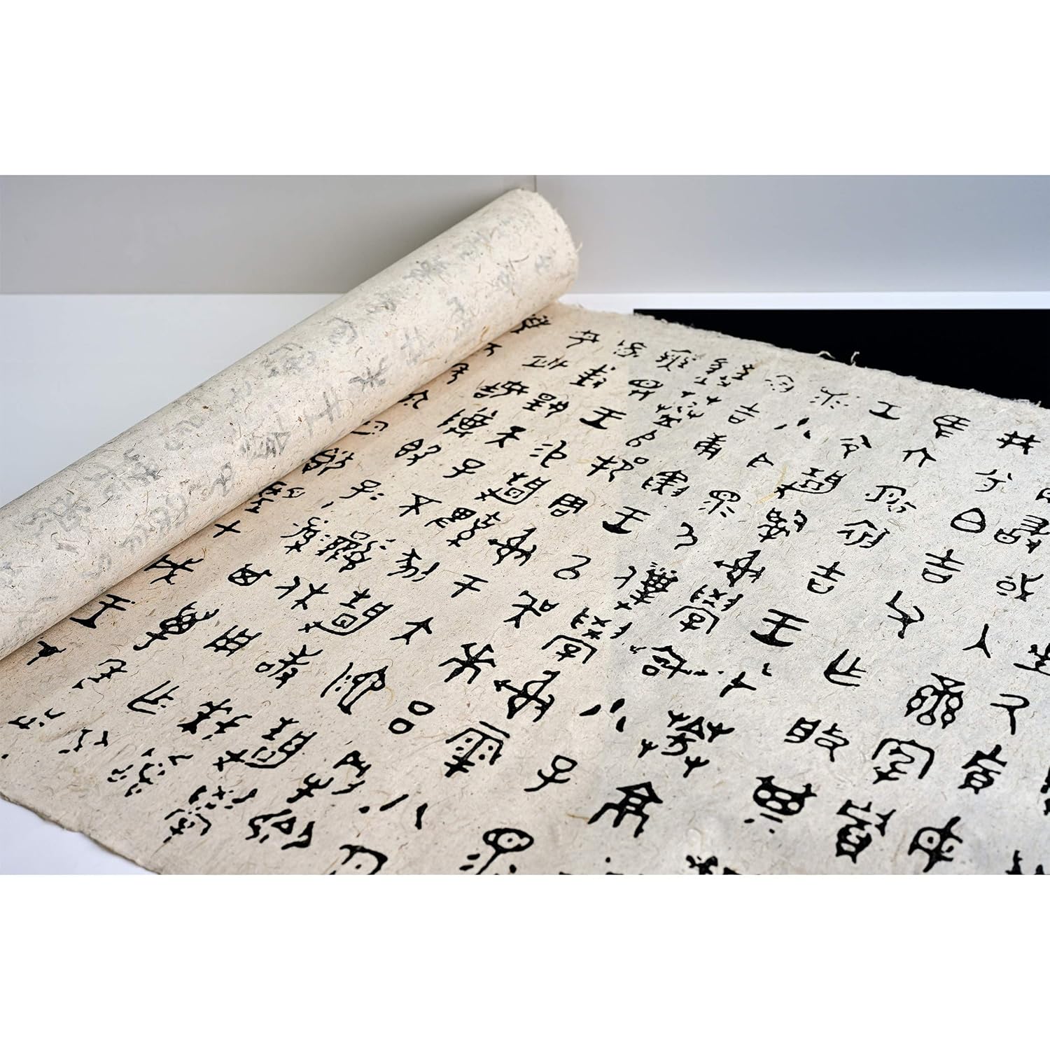 Korean Traditional Paper Hanji Oracle Bone Script Printed Beige Eco ...