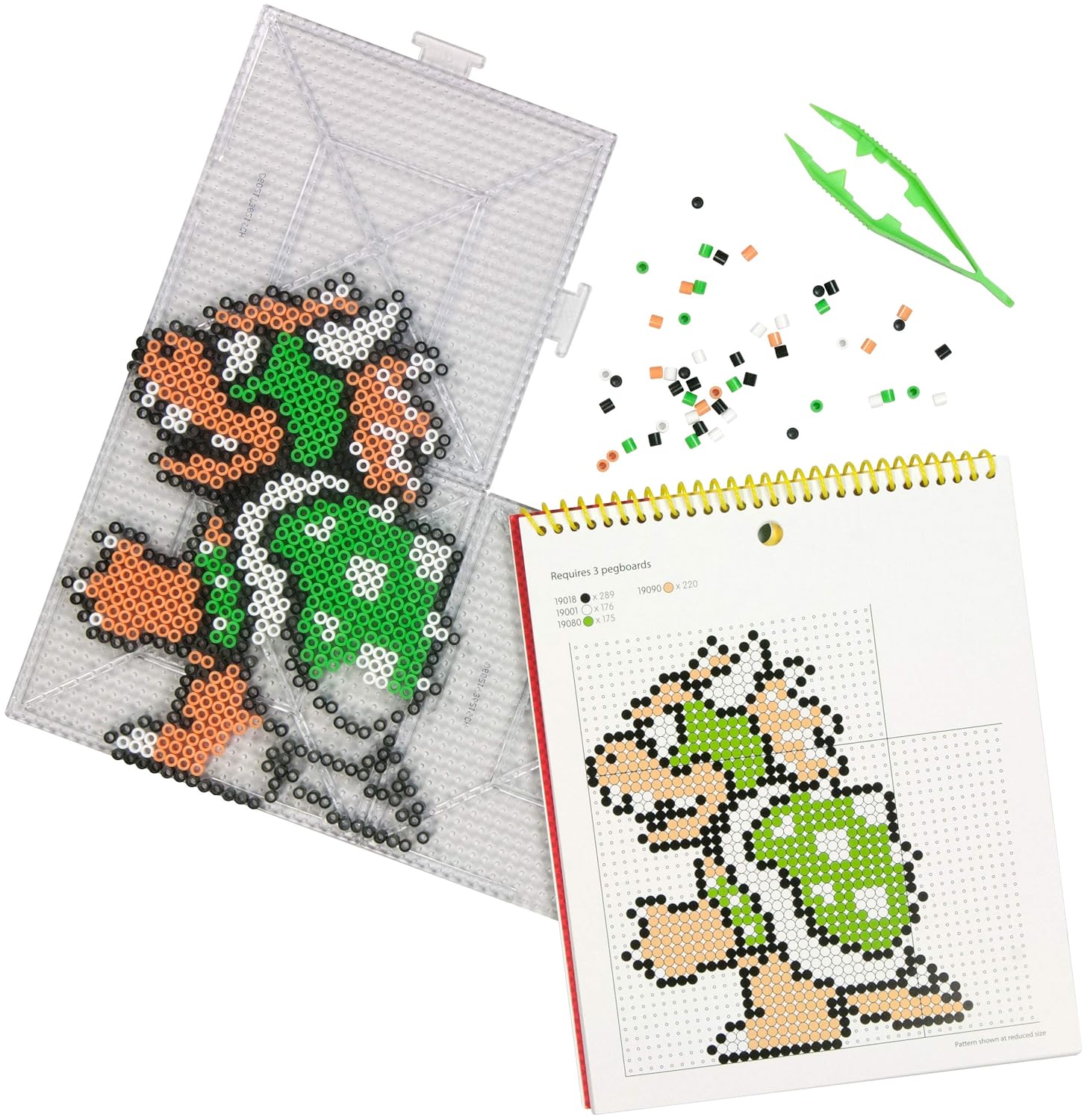 Hobby creativi 3 Perler Super Mario Bros 3 Fused Bead Pattern Pad-Super ...