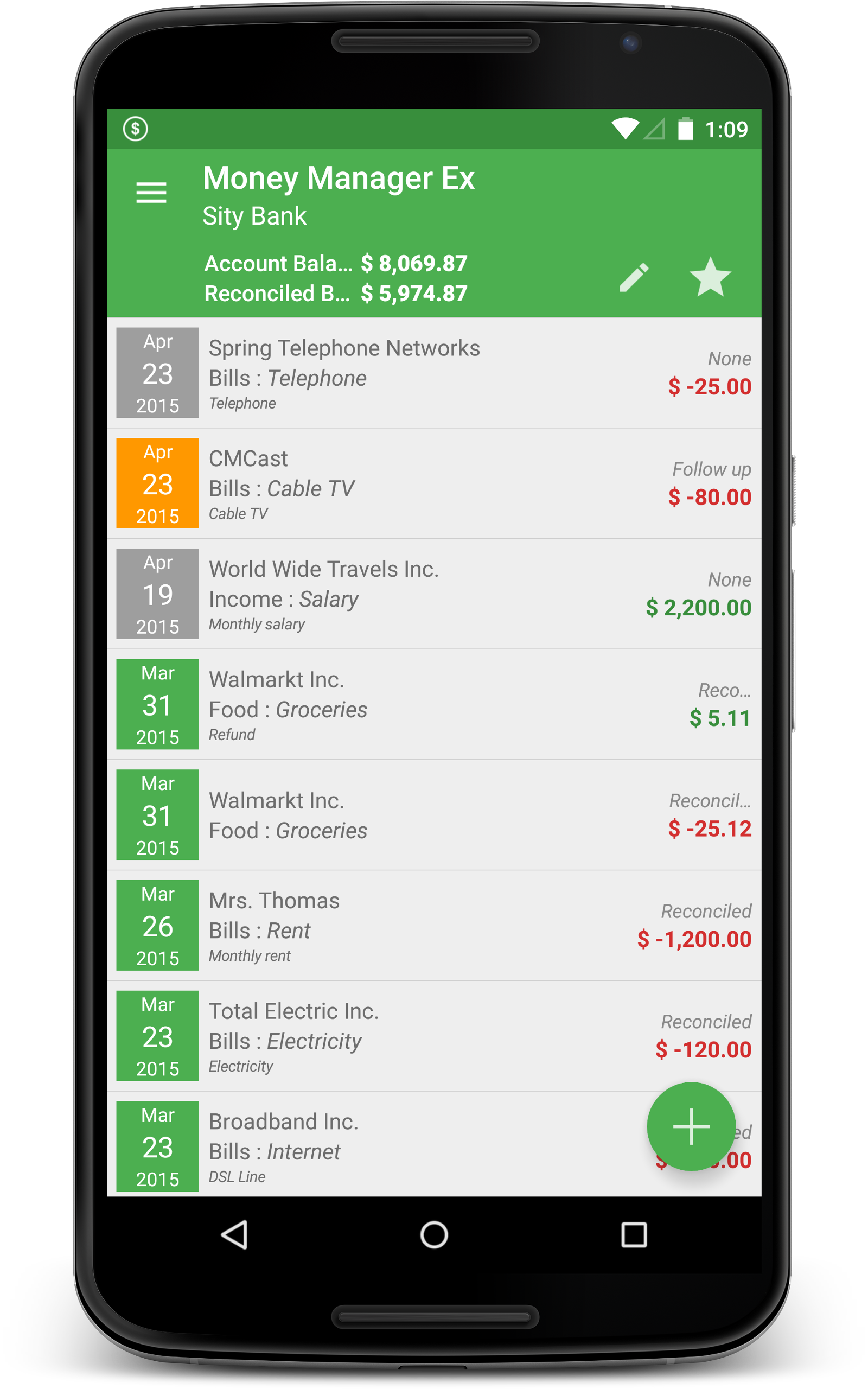 Money Manager Ex for Android:Amazon.fr:Appstore for Android