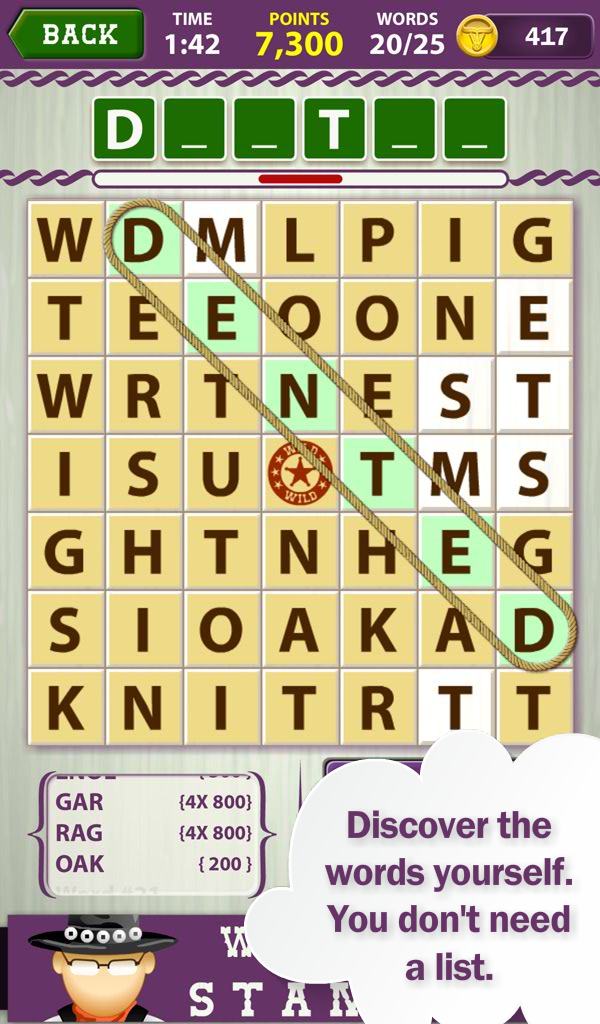 Word Roundup Stampede - Word Search:Amazon.com:Appstore for Android