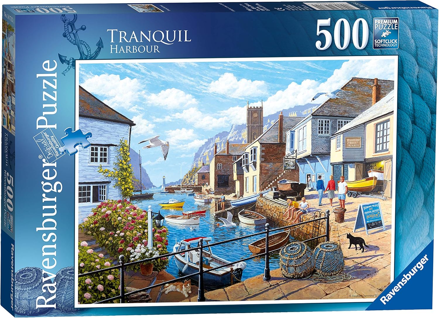 Jigsaw Puzzles Seaside 500 Piece Puzzle Big Ben Luxe Puzzles Career 