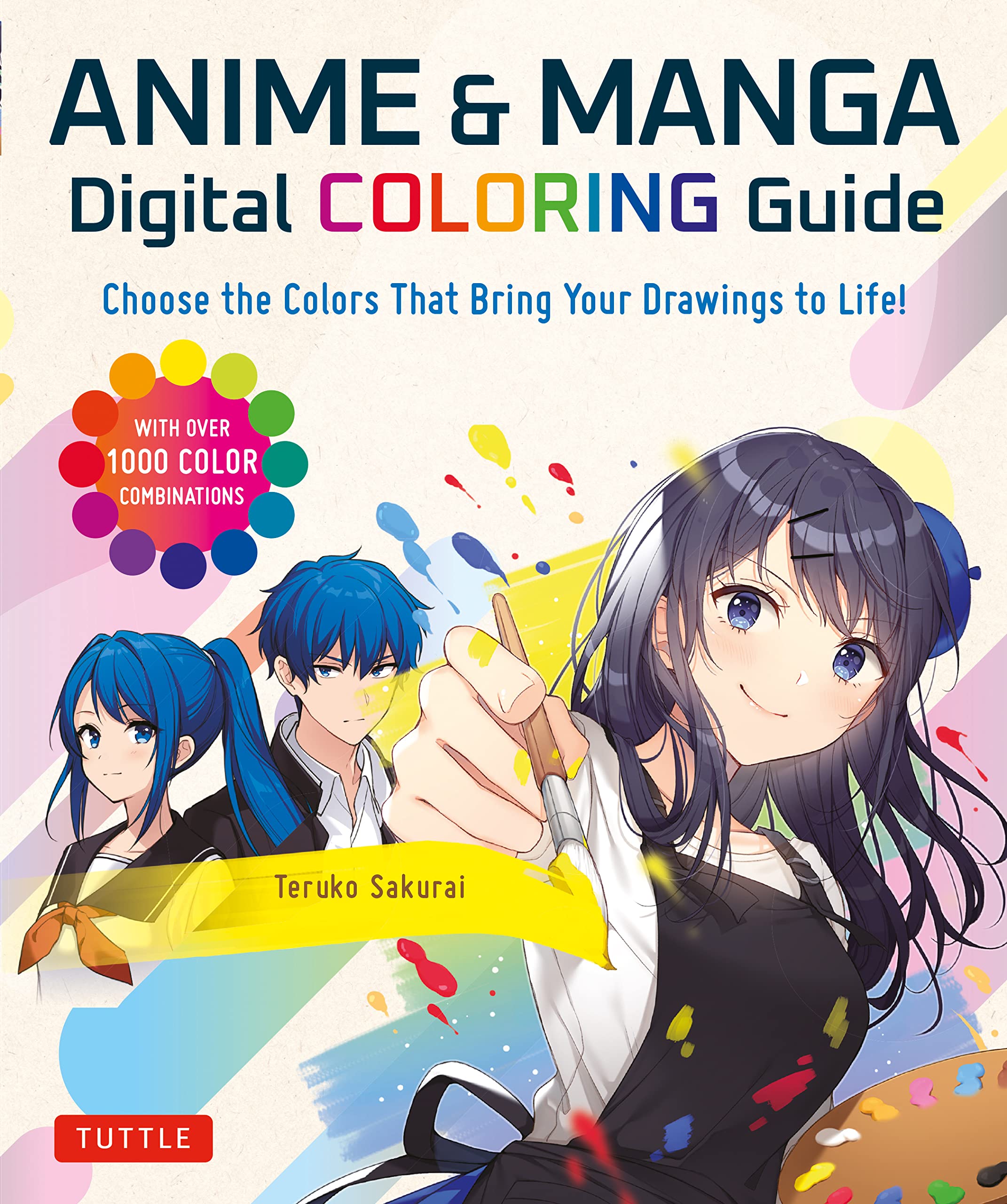 Mua Anime & Manga Digital Coloring Guide: Choose the Colors That Bring ...