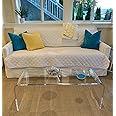 Amazon.com: Acrylic Coffee Table Lucite 44" x 16" x 16" high x 3/4 ...
