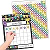 Sticker Chart for Kids Behavior at Home & Classroom - 25 Reward Chart ...