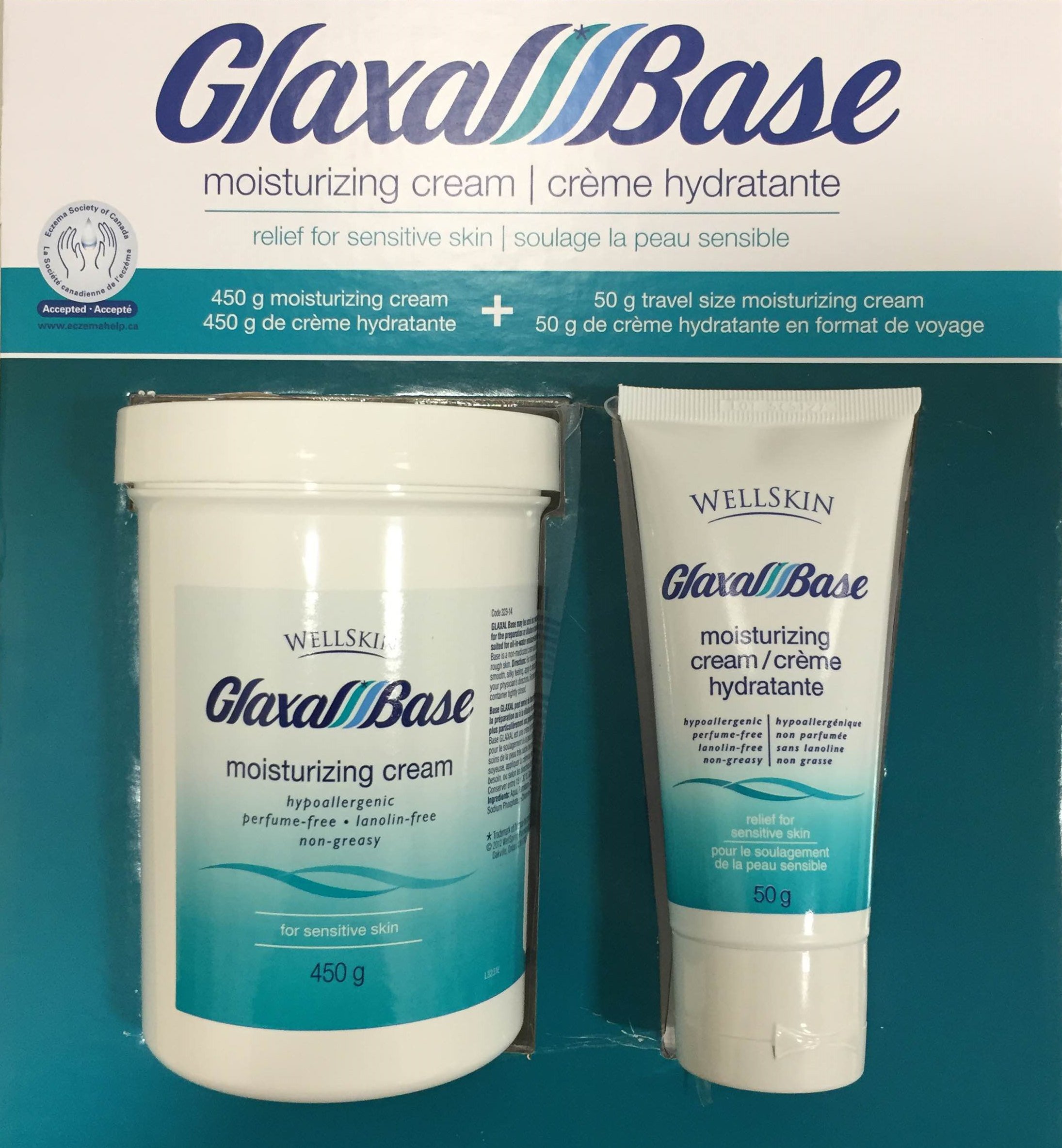 Mua Glaxal Base Moisturizing Cream Value Pack 450g+50g travel size trên ...