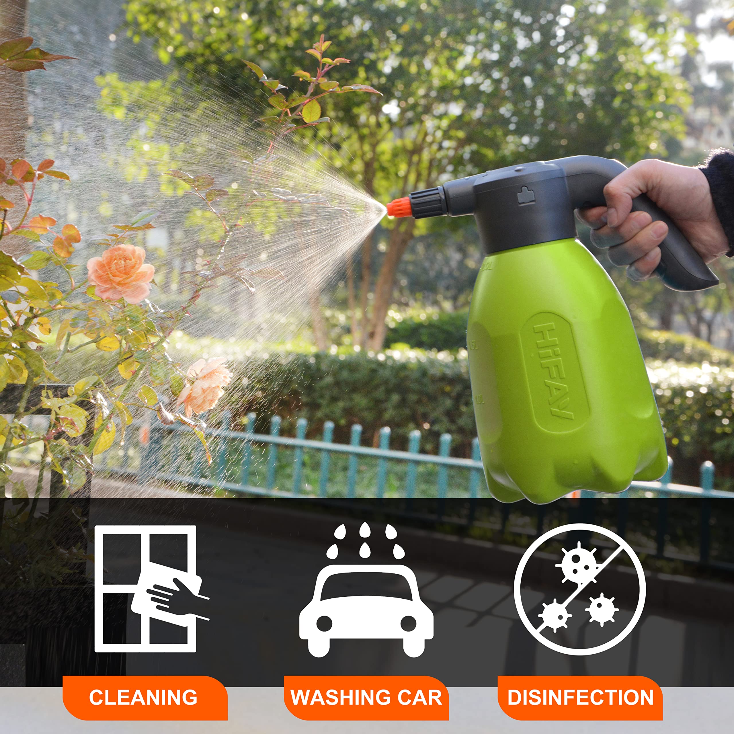 Mua ES2-PRO Electric Spray Bottle 2L/0.5Gallon, Rechargeable Battery ...