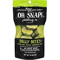 Amazon.com : Oh Snap! Fresh Pickle Bites Variety Pack - Dill, Sassy ...