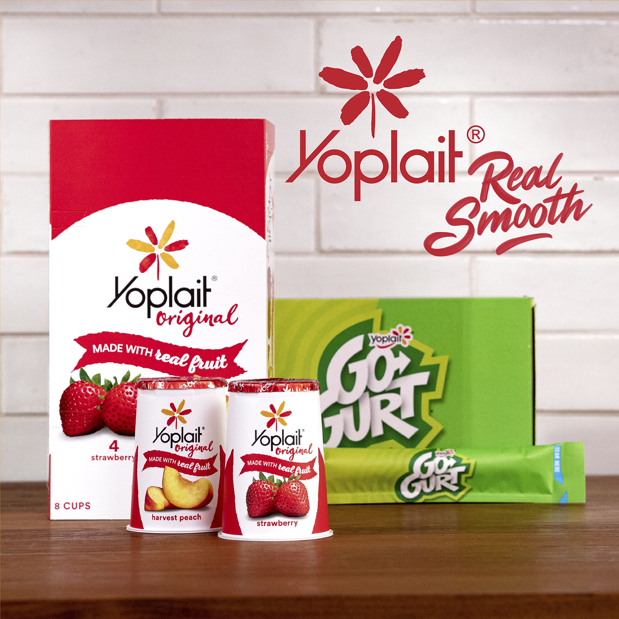 Mua Yoplait Original Smooth Style Strawberry Flavored Low Fat Yogurt ...