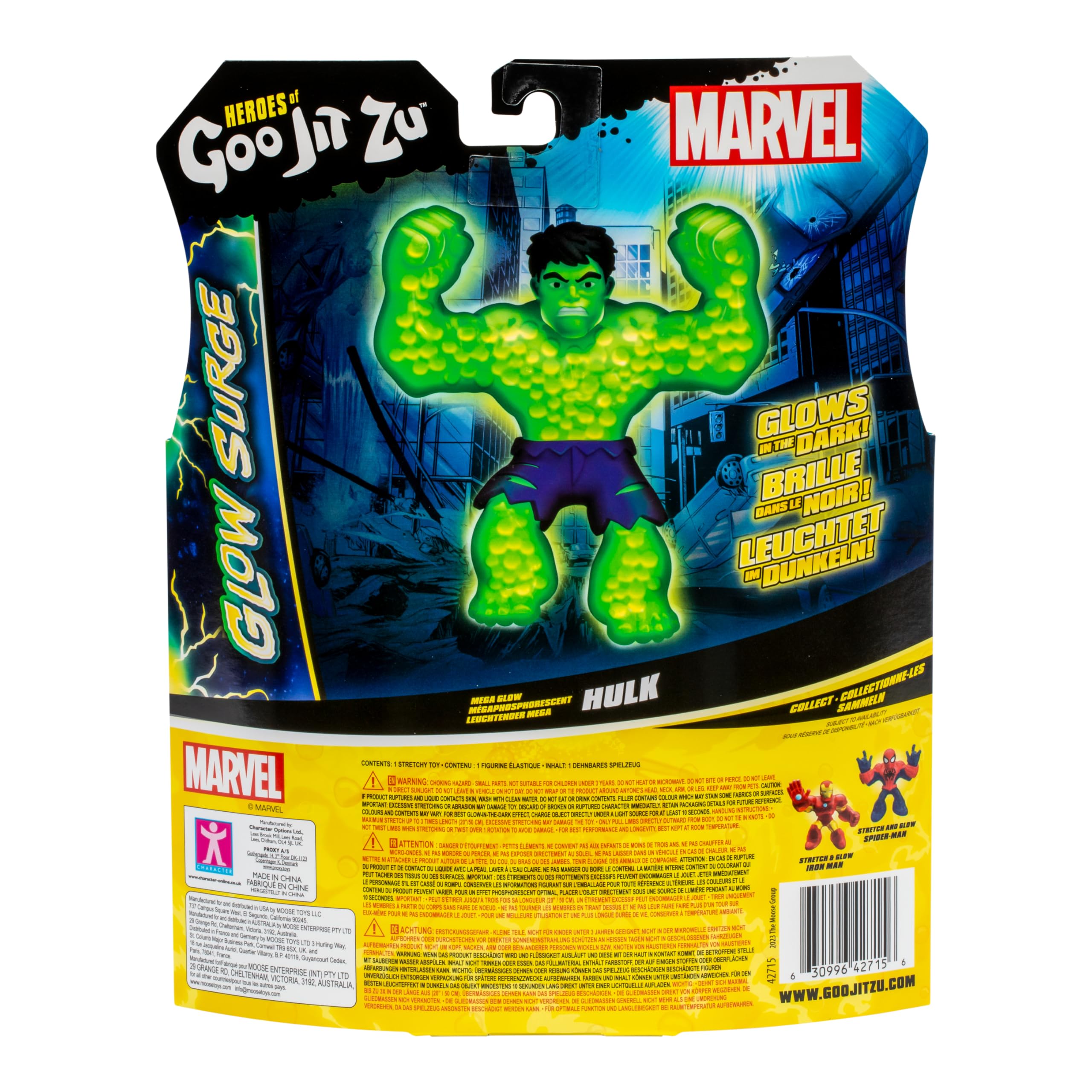 Mua Heroes of Goo Jit Zu Glow Surge, Mega Glow Hulk, Super Stretchy Goo ...