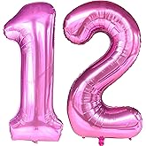Amazon.com: GINZU Number 23rd 32nd Balloon Number Red 32 Foil Mylar ...