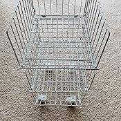 Amazon.com: Storage Organizer, Foldable Stackable Storage Bins 3 Tiers ...