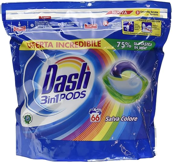 Dash All in 1 Pods Washing Machine in Colour Saving Capsules, Maxi Size ...