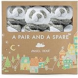 Amazon.com: Angel Dear Three of a Kind Blankie, Grey Penguin : Baby