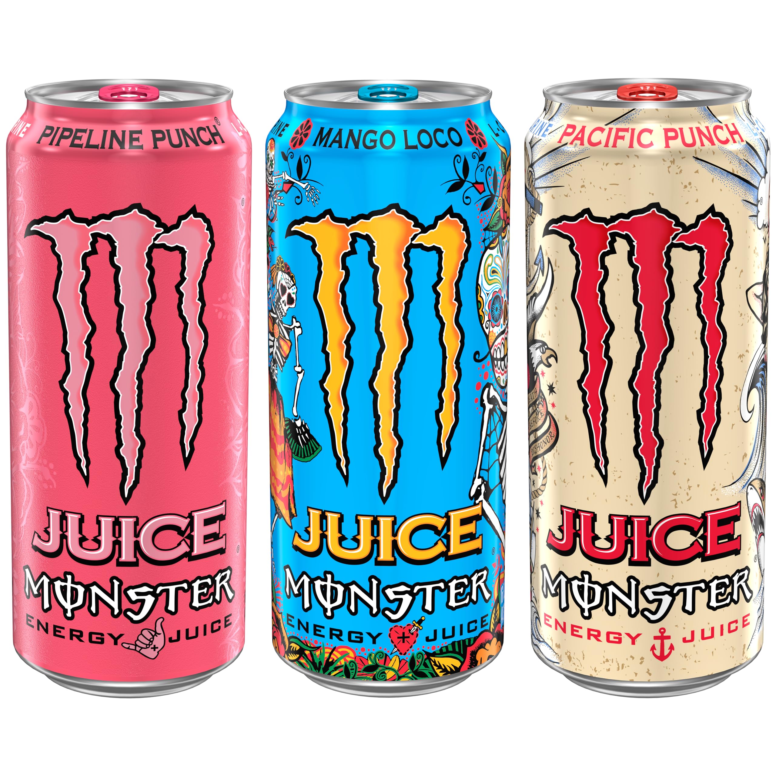 Mua Monster Energy Juice Monster Variety Pack, Pipeline Punch, Mango ...