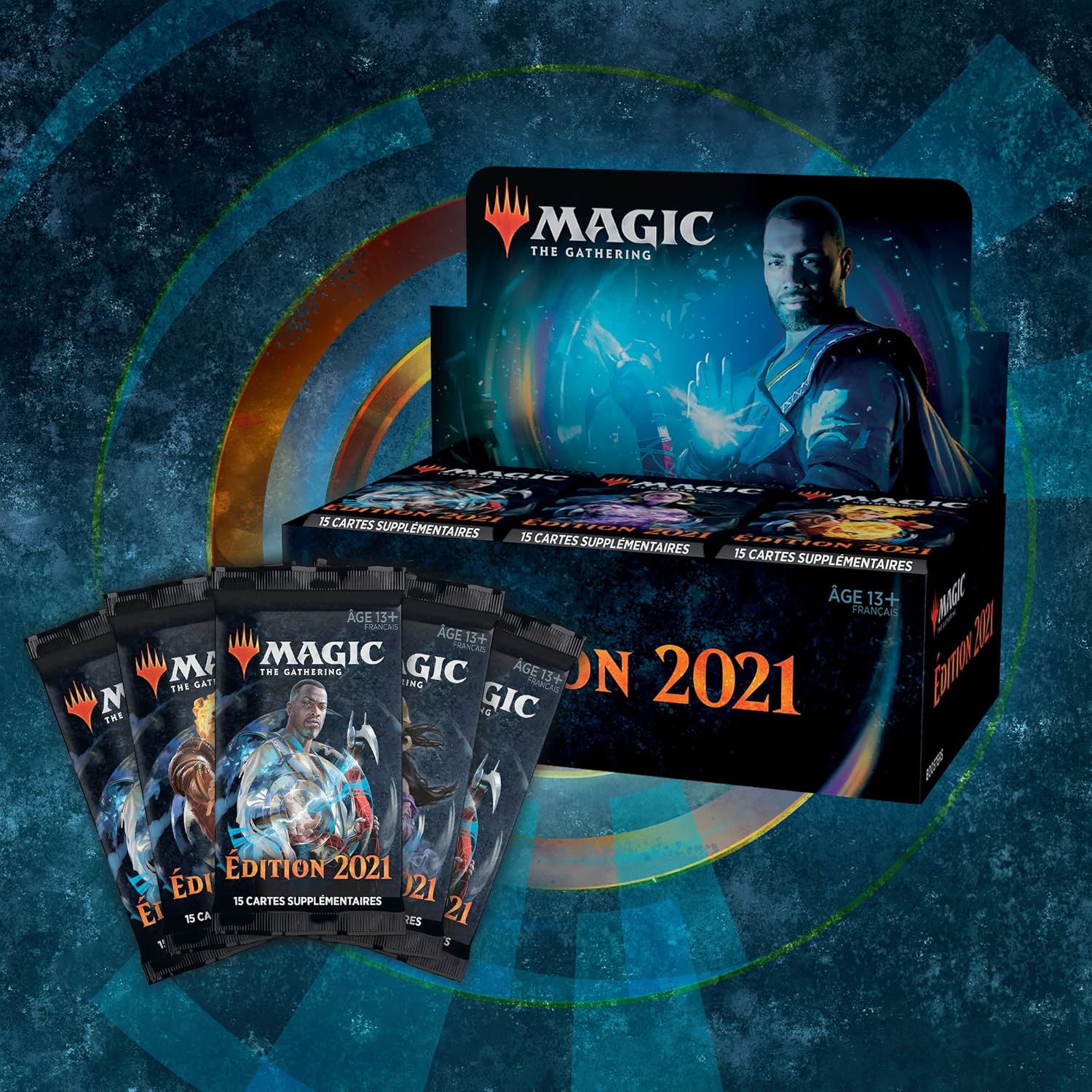 Magic: The Gathering – Box of 36 Boosters, Base Edition 2021 (540 Cards ...