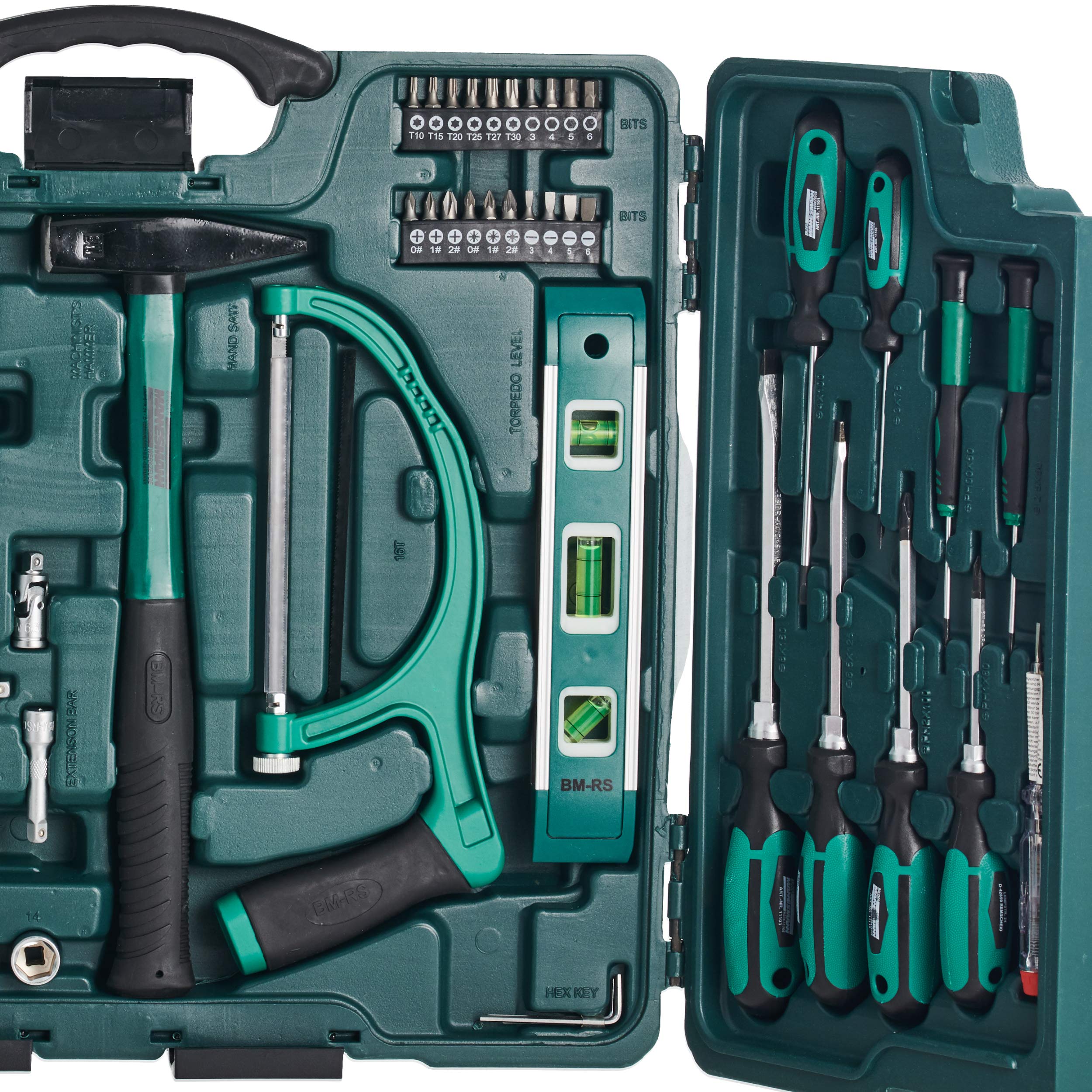 Mannesmann Universal Tool Set (89 Pieces) by Brder Mannesmann ...