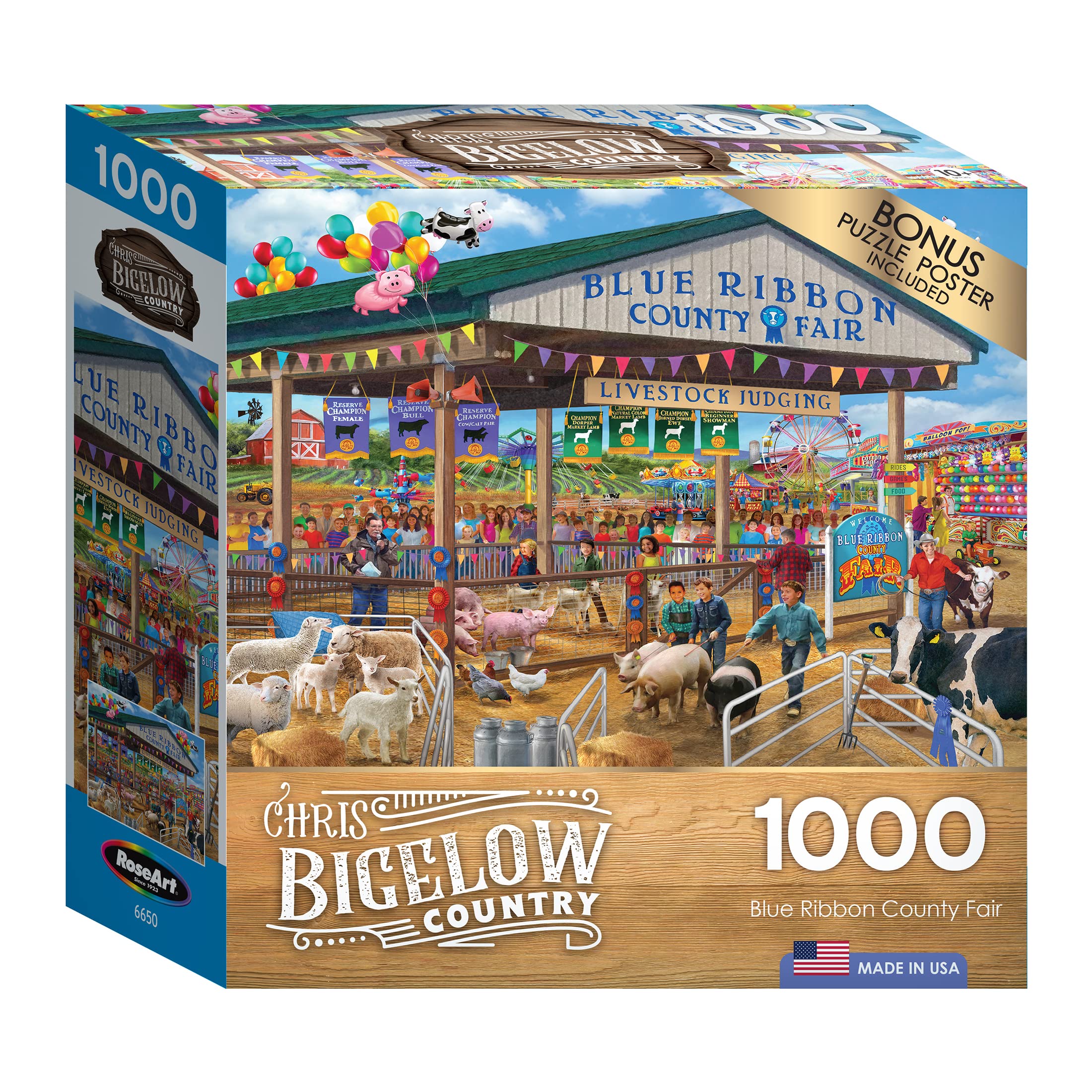 Mua RoseArt - Chris Bigelow - Blue Ribbon County Fair - 1000 Piece ...
