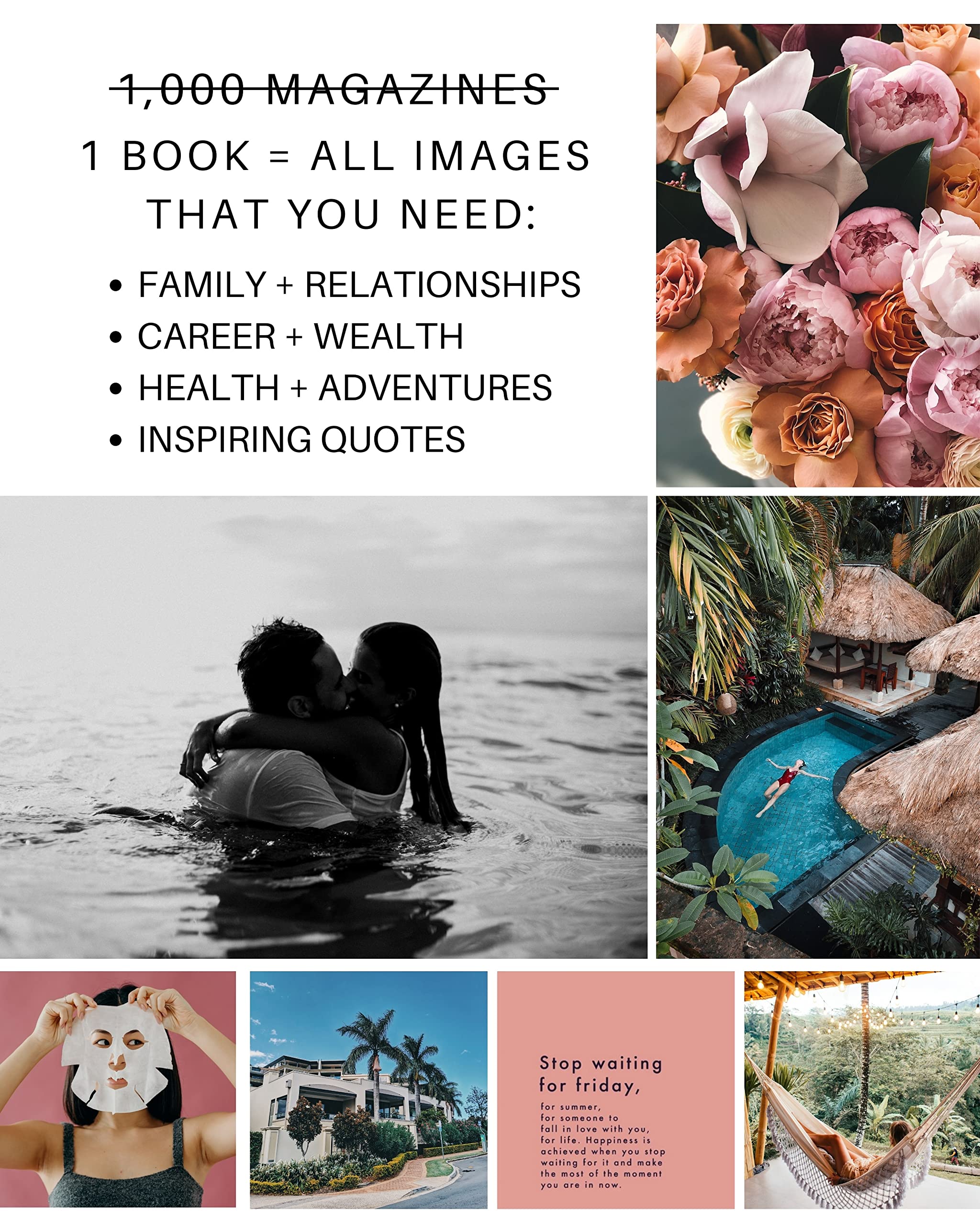 Mua Vision Board Book - 800+ New and Improved Vision Board Pictures and ...