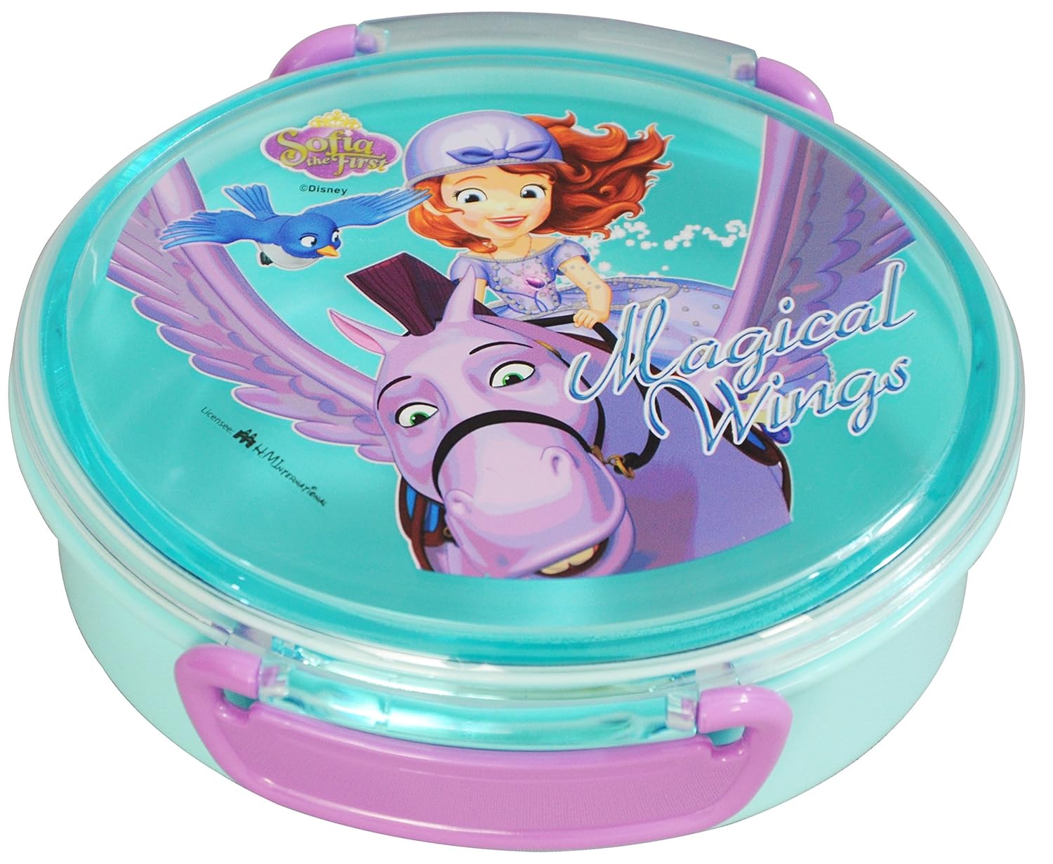 Buy Disney Sofia The First Plastic Lunch Box, 400ml, Blue (HMGSLB 60505 ...