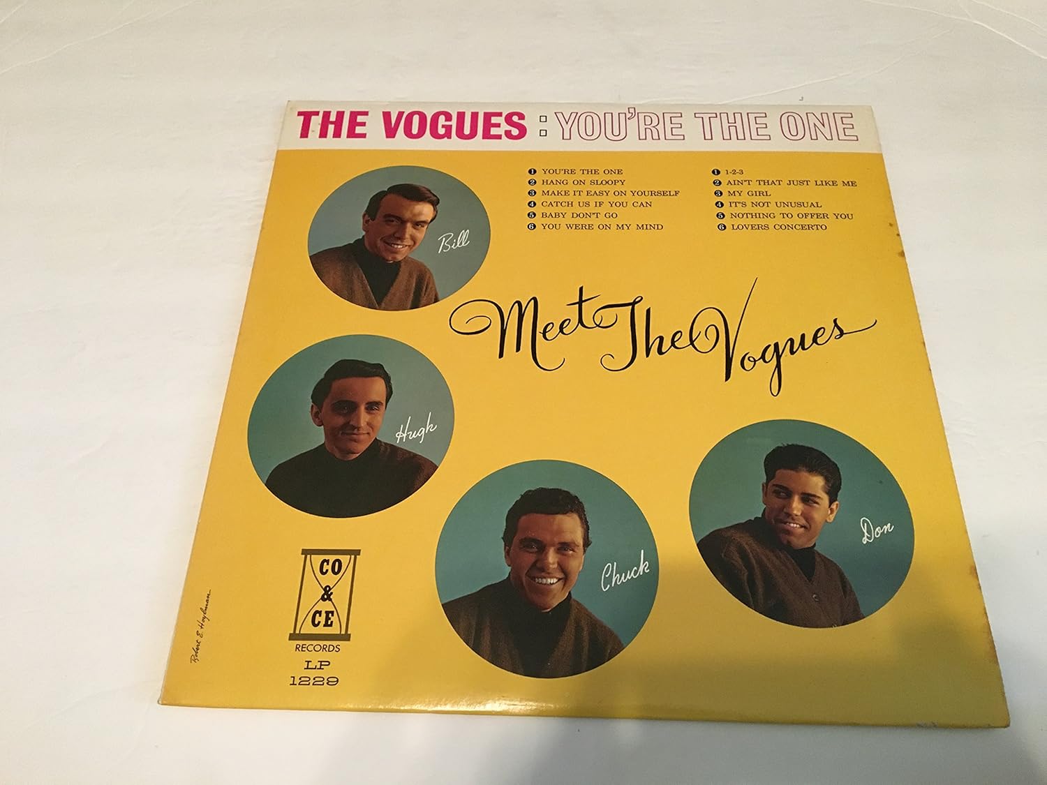 THE VOGUES - YOU'RE THE ONE-MEET THE VOGUES VINYL LP RECORD ALBUM ...