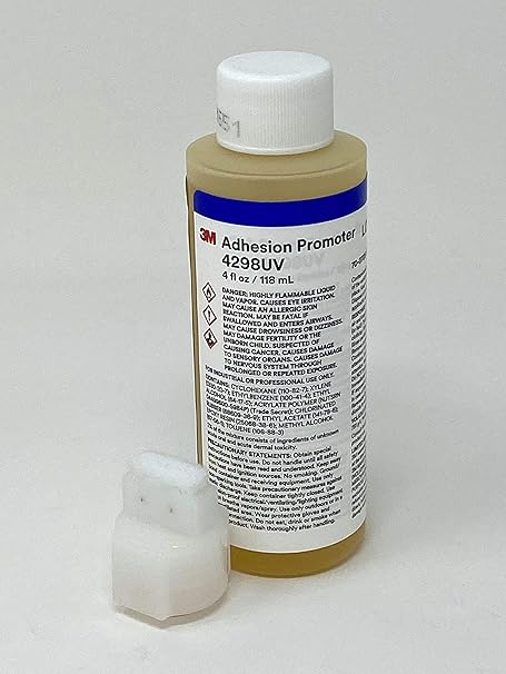 3M 4298UV Adhesion Promoter - Tape Primer 4 fl oz / 118 ml Bottle with ...