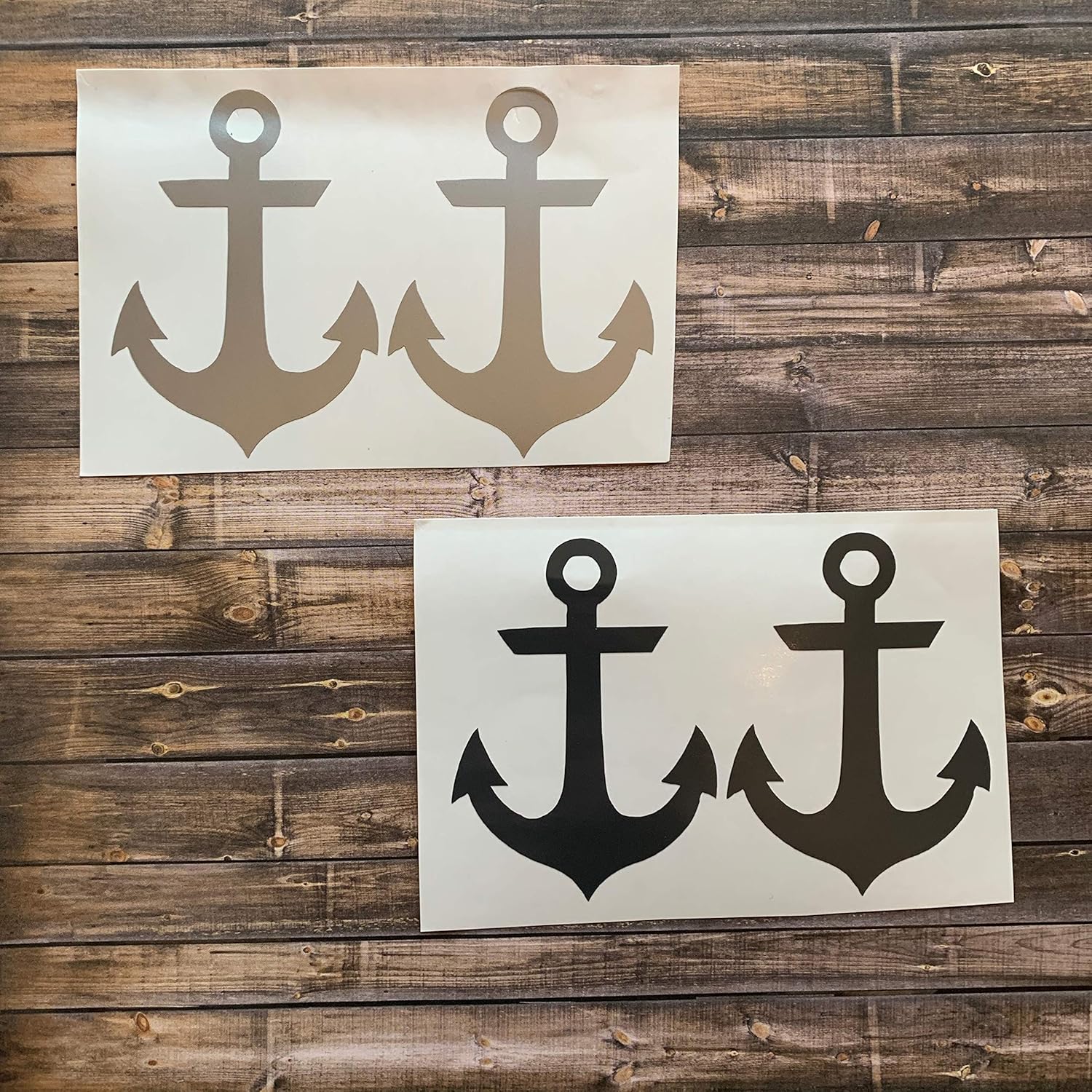 Amazon.com: Anchor Vinyl Stickers, Decal, Beach Decorations, Nautical ...