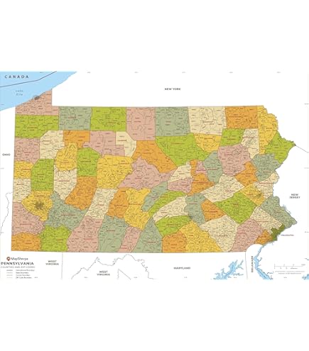 Central Pa Zip Code Map