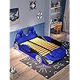 Amazon.com: avanez Bed, Sports car Design, Artificial Leather Material ...