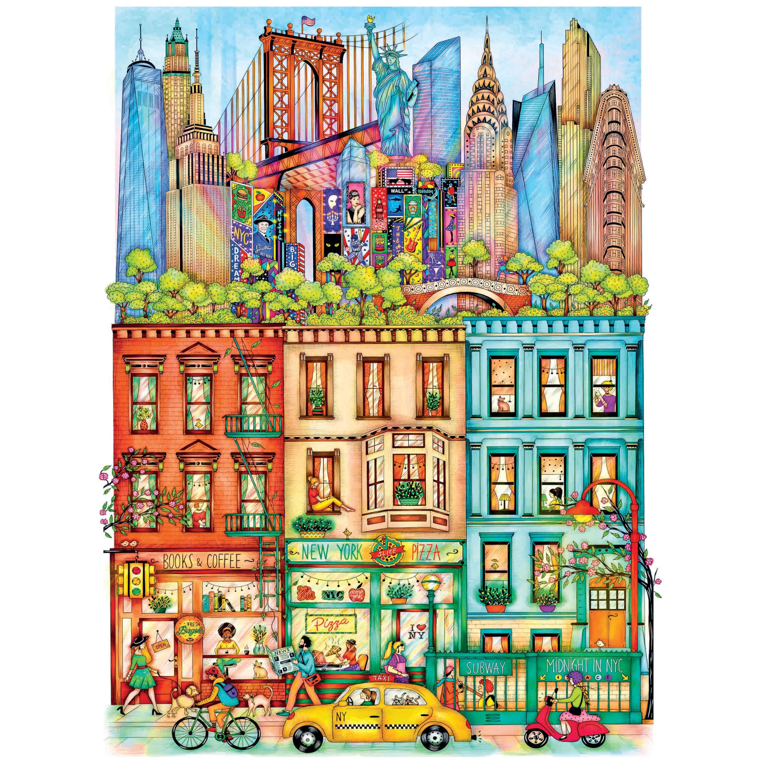Mua 1000 Piece Puzzle for Adults Madalina Tantareanu Cities: New York ...