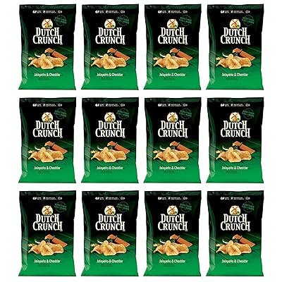 Buy Old Dutch, Dutch Crunch, Jalapeno & Cheddar, 40g1.4oz Chips 12pk ...