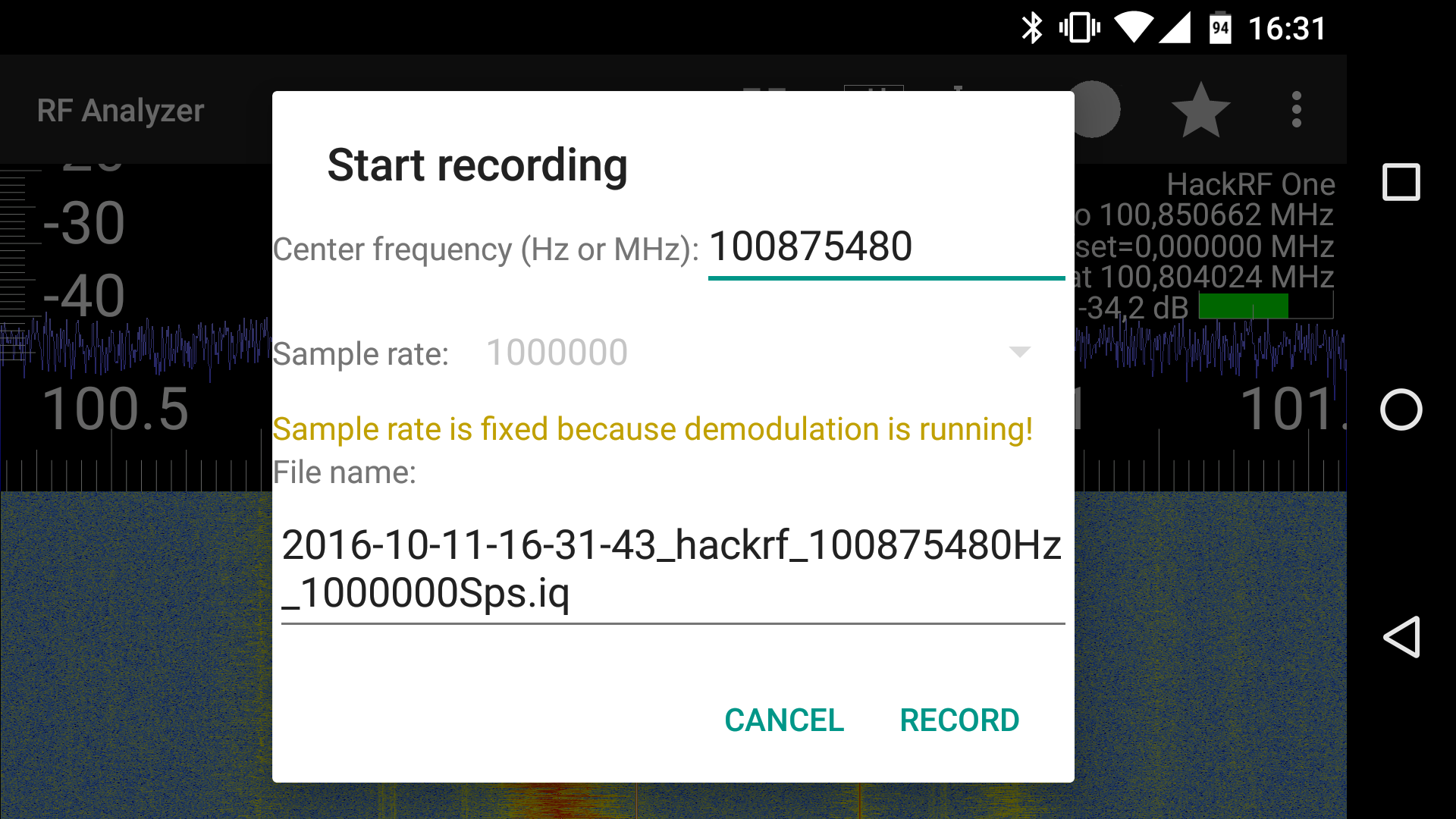 RF Analyzer:Amazon.es:Appstore for Android