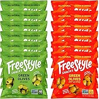 Amazon.com : Freestyle Snacks Olive Packs - Single Serve Bundle ...