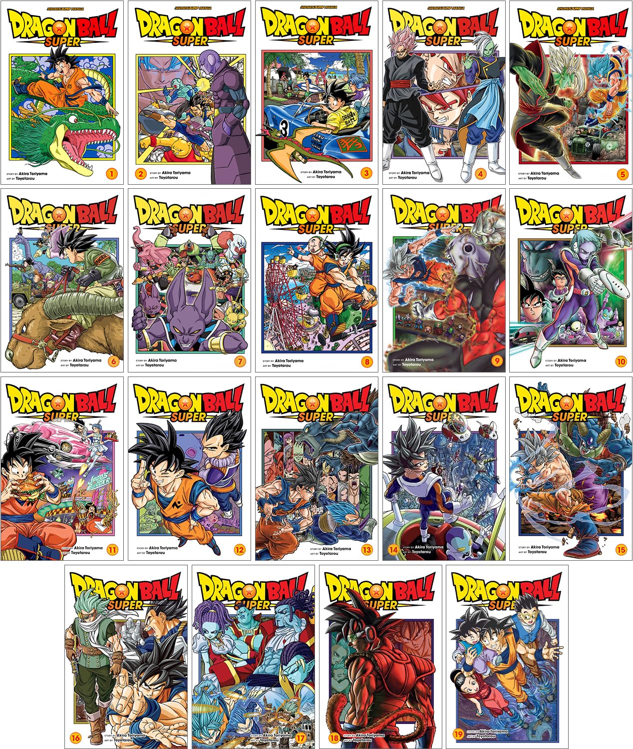 Mua Dragon Ball Super Series Vol 1-19 Books Collection Set By Akira ...
